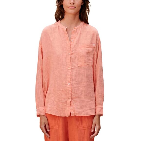 Sundry | Tops | Sundry Mandarin Collar Shirt | Poshmark